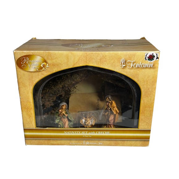 Roman Inc | Holiday | Vintage Fontanini Renaissance Nativity Set With ...